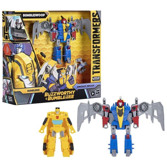 Transformers | Toys | Transformers Dino Combiner Bumbleswoop Bumblebee ...